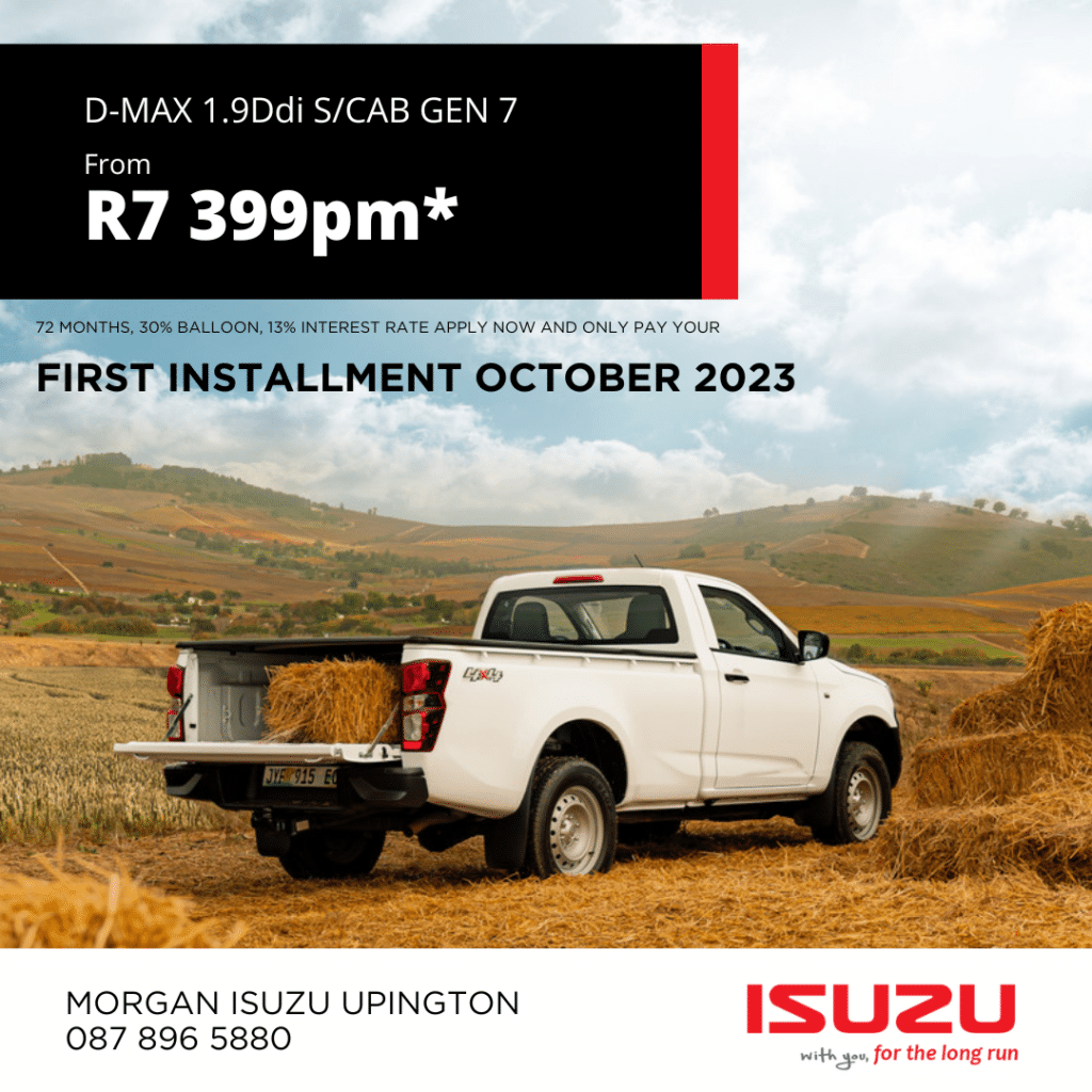 Morgan Isuzu Upington • Premier Isuzu Dealership in Upington, South Africa