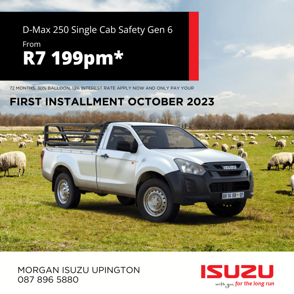 Morgan Isuzu Upington • Premier Isuzu Dealership in Upington, South Africa