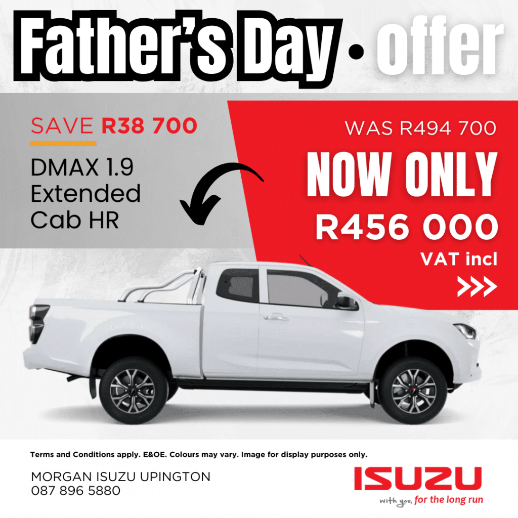 Morgan Isuzu Upington • Premier Isuzu Dealership in Upington, South Africa