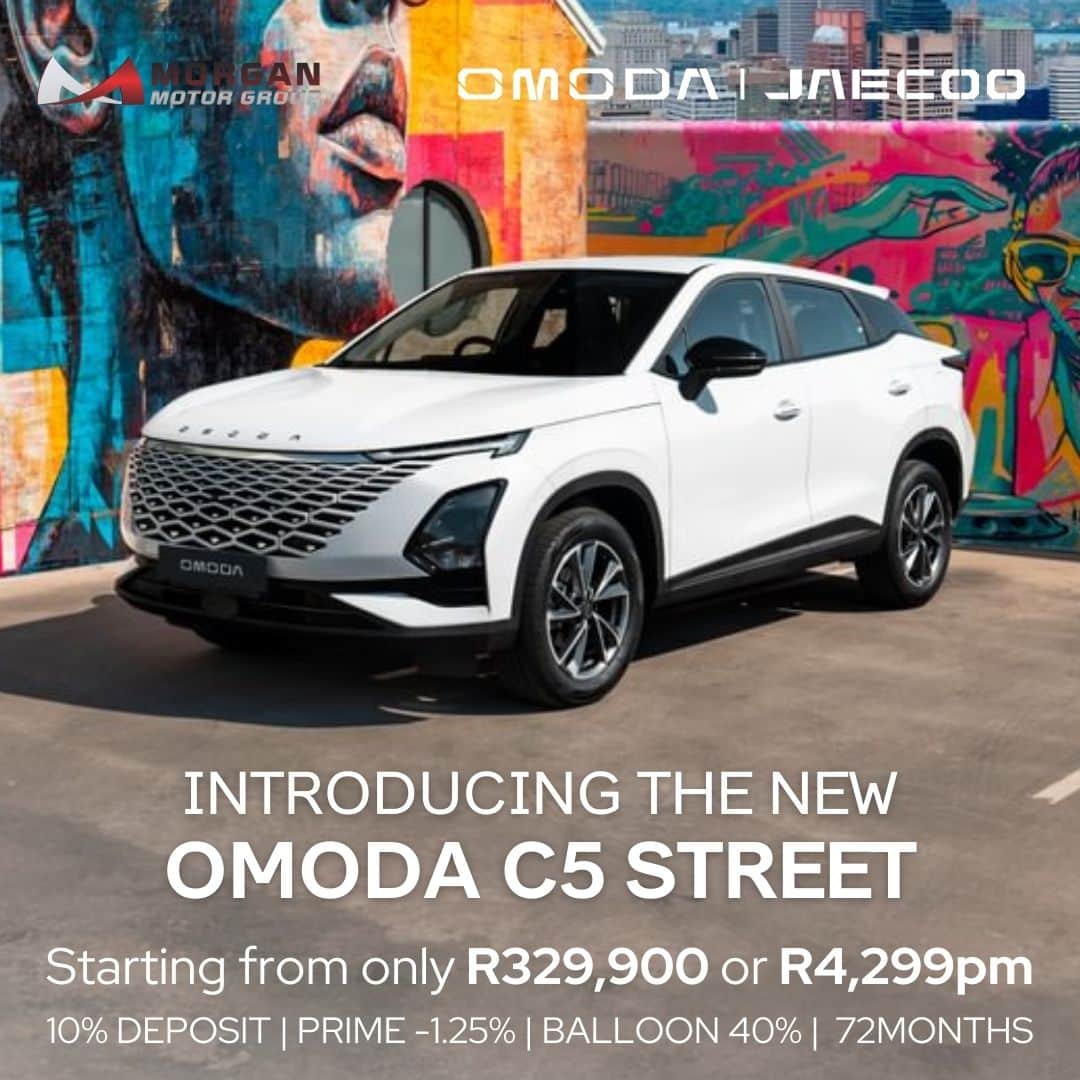 All-New Omoda C5 Street Special Offer From R4 299 pm* or R329 900 ...