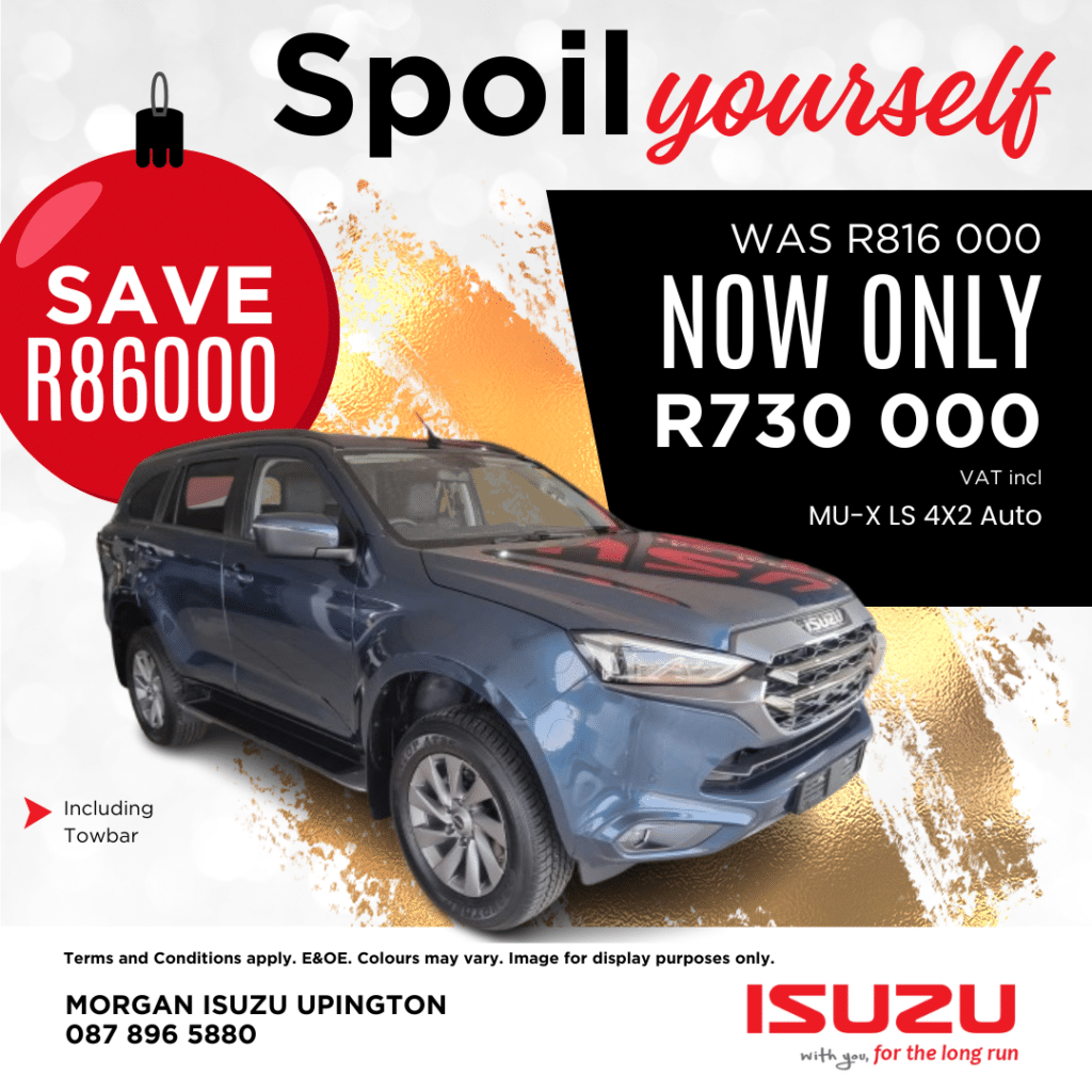 Morgan Isuzu Upington • Premier Isuzu Dealership in Upington, South Africa