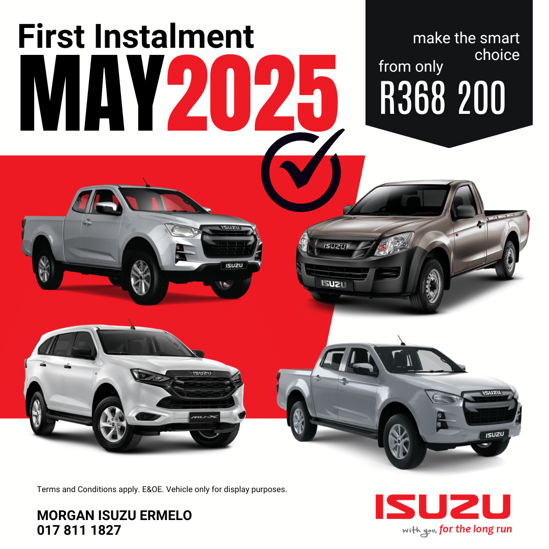 Morgan Isuzu Ermelo • Premier Isuzu Dealership in Ermelo, South Africa